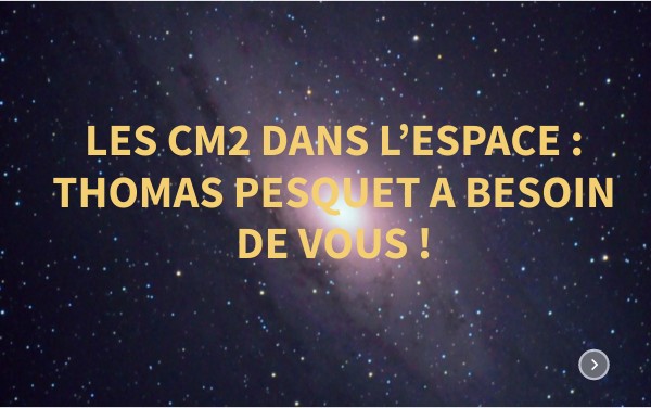 Chasse aux indices : l'espace | Genially