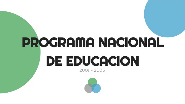Programa nacional de educacion | Genially