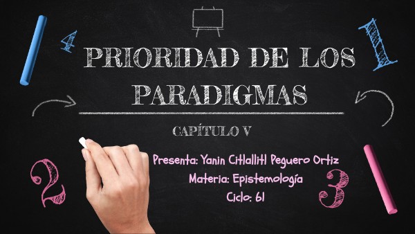 CAPÍTULO V - PRIORIDAD DE LOS PARADIGMAS | Genially