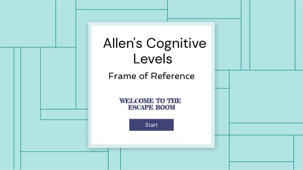 Frame of Reference Escape Room