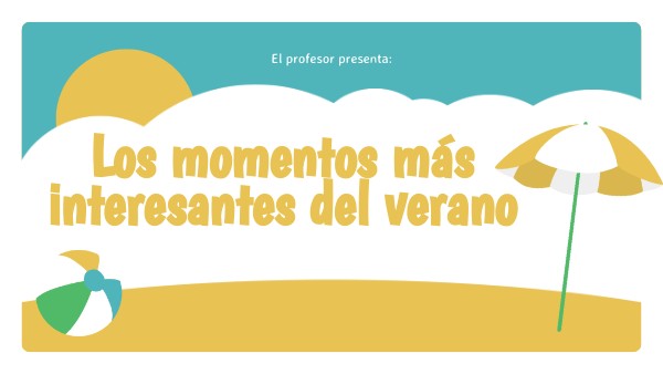 PRESENTACIÓN VERANO