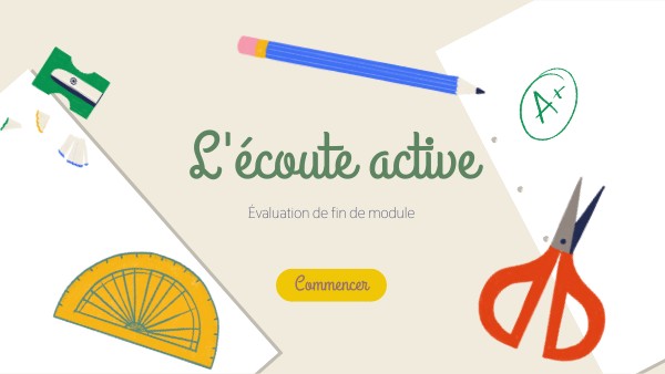 Évaluation fin de module 1