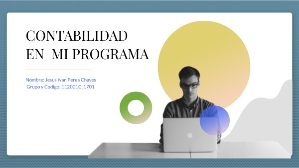 C_C Presentación contabilidad programa académico | Genially