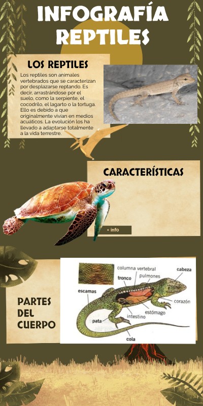 INFOGRAFIA REPTILES | Genially