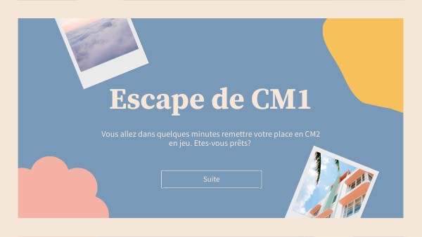 Fin d'année cm1 | Genially