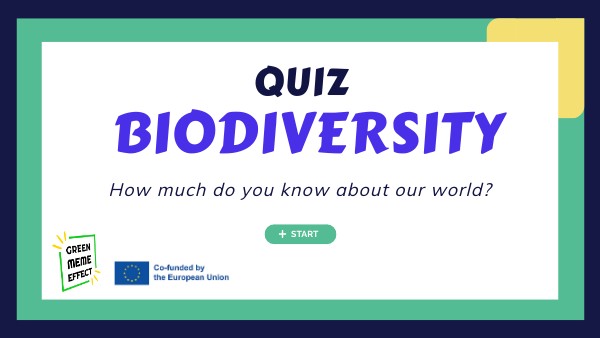 BIODIVERSITY QUIZ | Genially