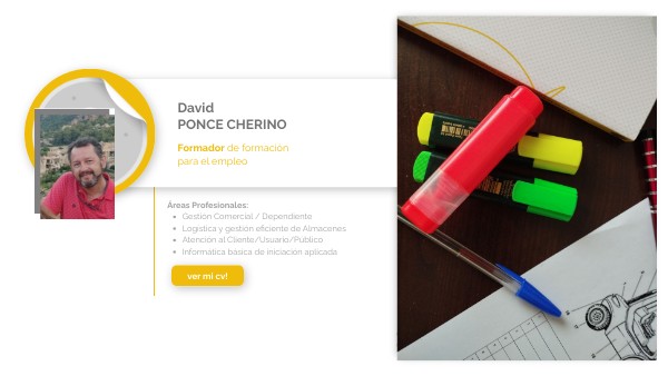 CV formacion DAVID PONCE | Genially