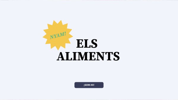 Els aliments