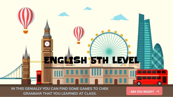 English games | Genially