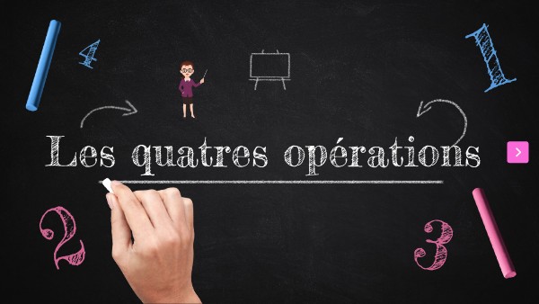 CAP LES 4 OPERATIONS | Genially
