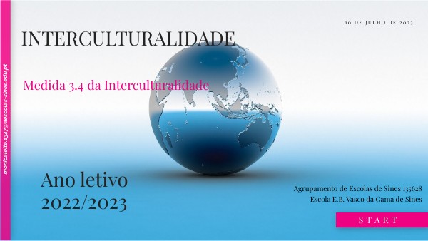 apresentação final "A Interculturalidade no AES" | Genially