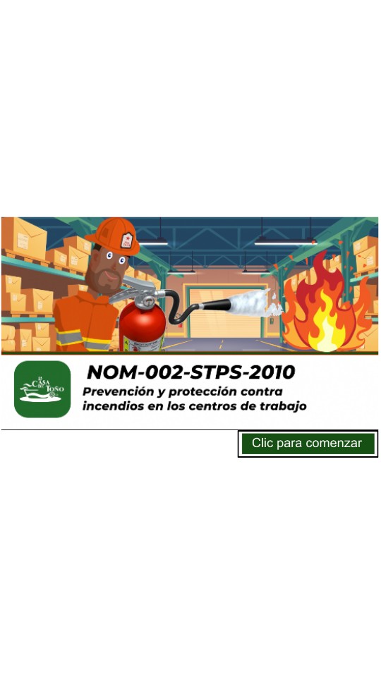NOM-002-STPS-2010 Manejo de Incendios | Genially