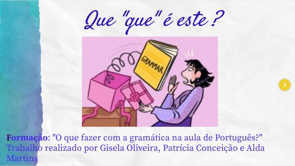 Que "que" é este