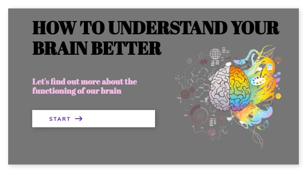 B2 - Learn how to understand your brain - Listening | Genially