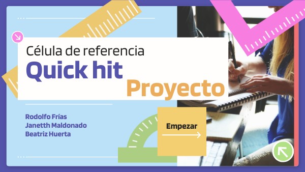 Quick Hit o Proyecto