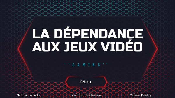 La dépendance aux jeux vidéo