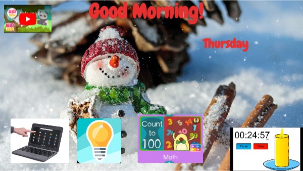 Winter Thursday | Genially