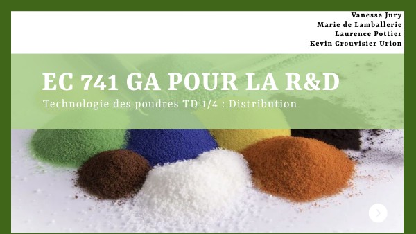 TD Poudre 1 | Genially