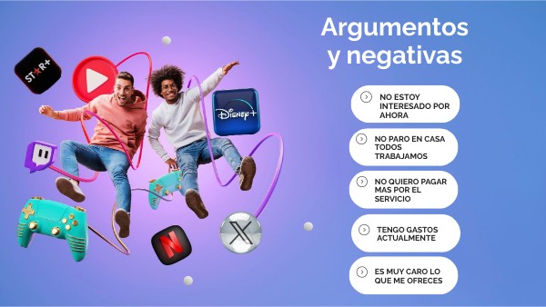 Argumentos y negativas | Genially