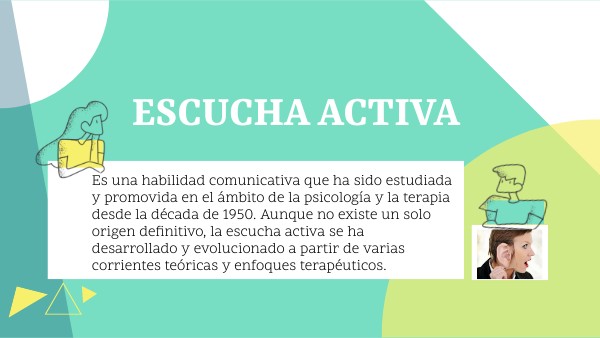 TEORICOS DE LA ESCUCHA ACTIVA | Genially