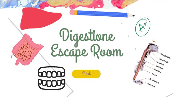 DIGESTIONE ESCAPE ROOM | Genially