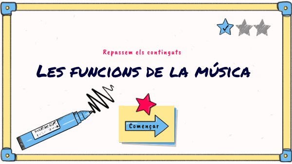 Les funcions de la Música | Genially
