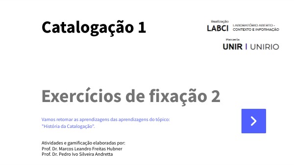Catalog - Atividade 2 | Genially