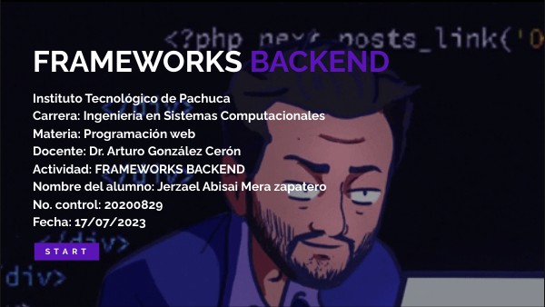FRAMEWORKS BACKEND