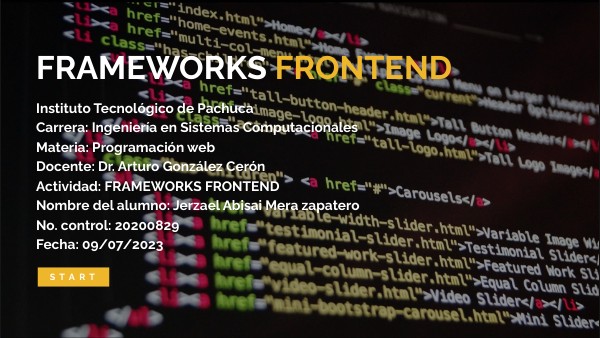 FRAMEWORKS FRONTEND | Genially