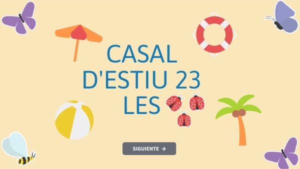 Casal d'estiu | Genially