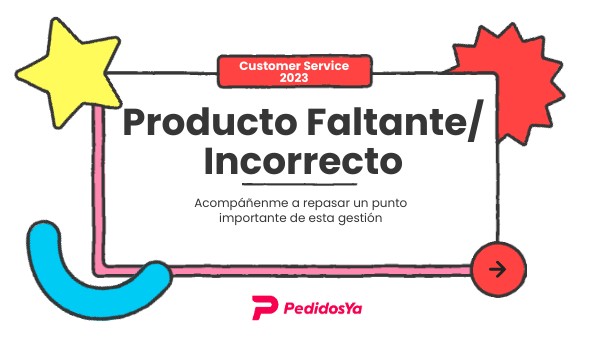 Fast Training - Producto Faltante