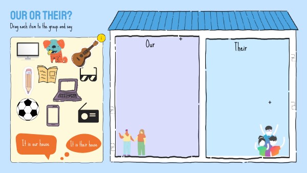 Level 2 - our/their | Genially