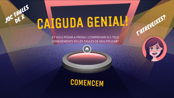 Joc taules de x | Genially