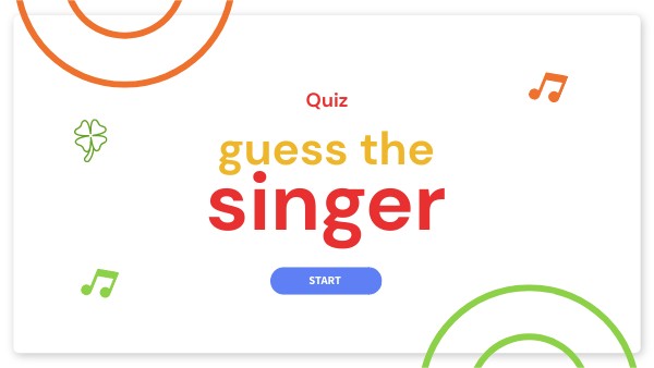 GUESS THE SINGER PEARES JOB | Genially