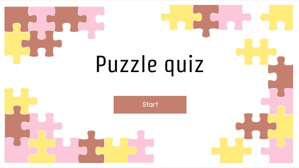 PUZZLE QUIZ | Genially