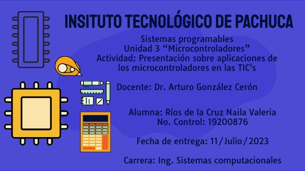 Microcontroladores y aplicaciones | Genially