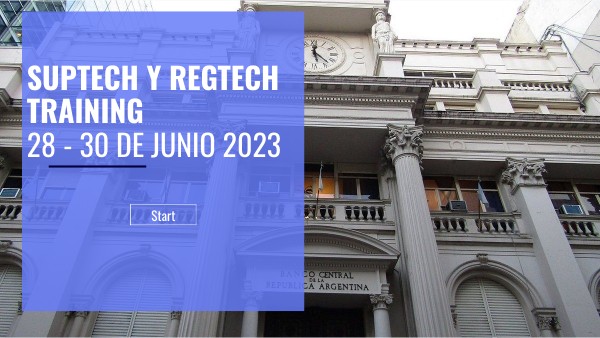 SUPTECH Y REGTECH TRAINING