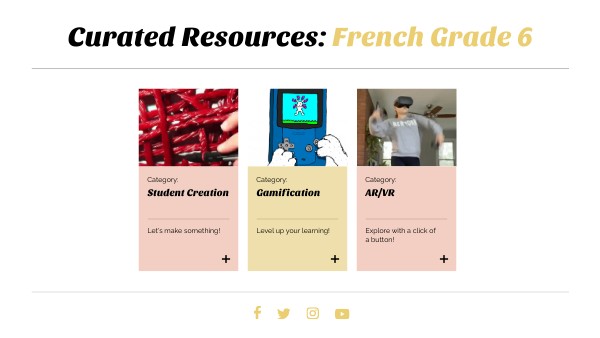 Resources French Grade 6