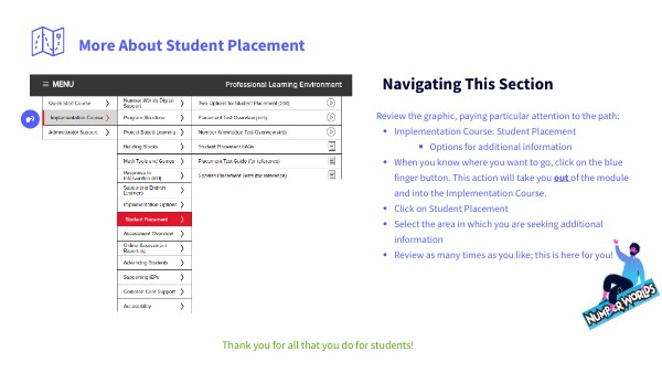 More About Student Placement