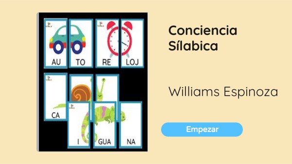 Conciencia Silabica