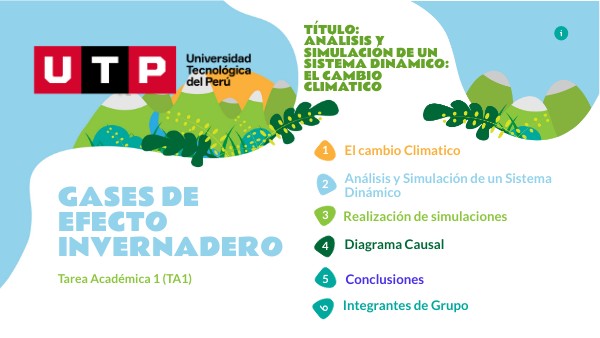 Tema 01: Tarea - Tarea Académica 1 (TA1) | Genially