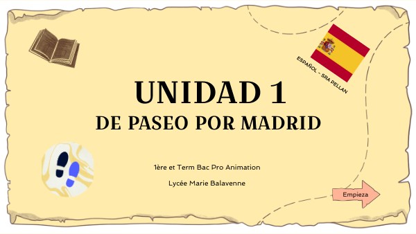unidad 1 - De paseo por Madrid | Genially