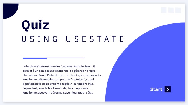 Utiliser useState | Genially