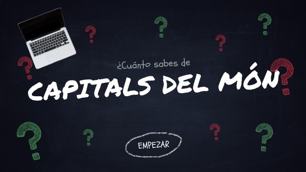 CAPITALS DEL MON