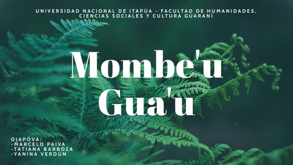 Mombe'ugua'u | Genially