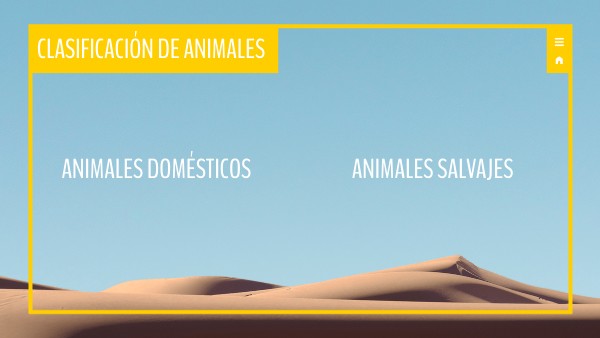 PRESENTACIÓN ANIMALES | Genially