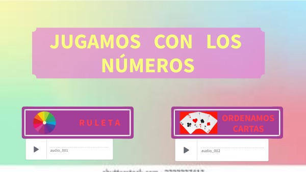 JUGAMOS CON LOS NÚMEROS