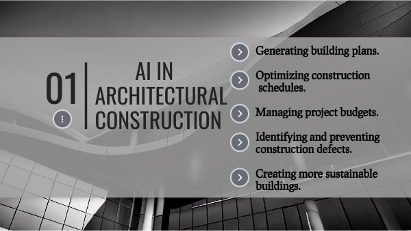 AI IN Architectural Construction | Genially