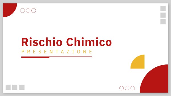 Il Rischio Chimico