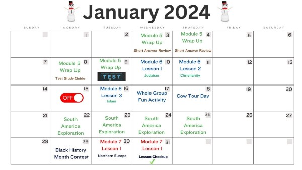 January 2024 | Genially